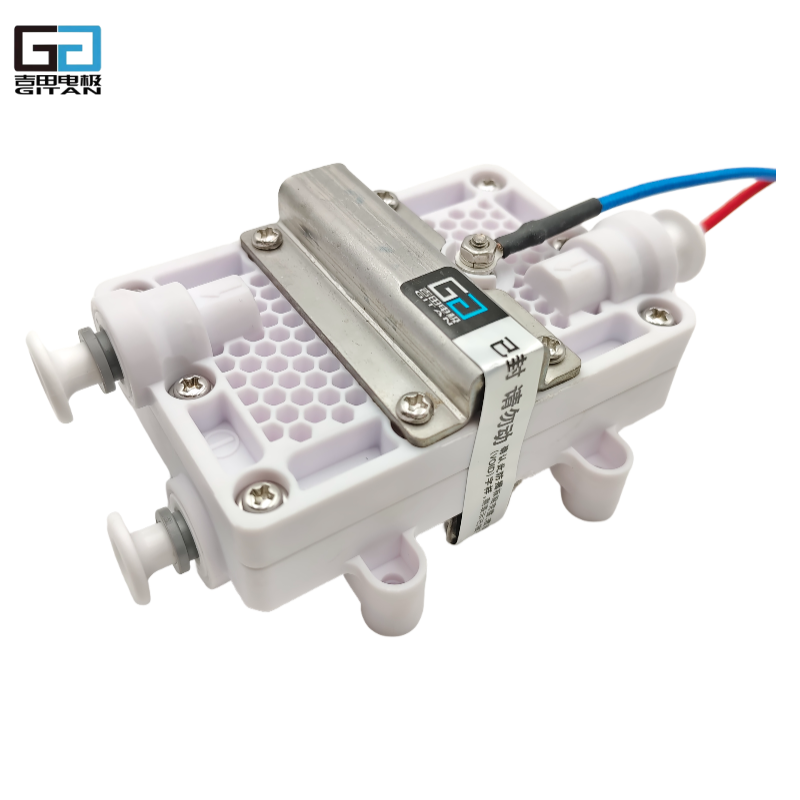 The flow-type hydrogen-rich water electrolyzer utilizes a chemically ...